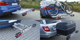 Fahrradträger Heckträger hier Anhängerkupplung| beeken-online.com